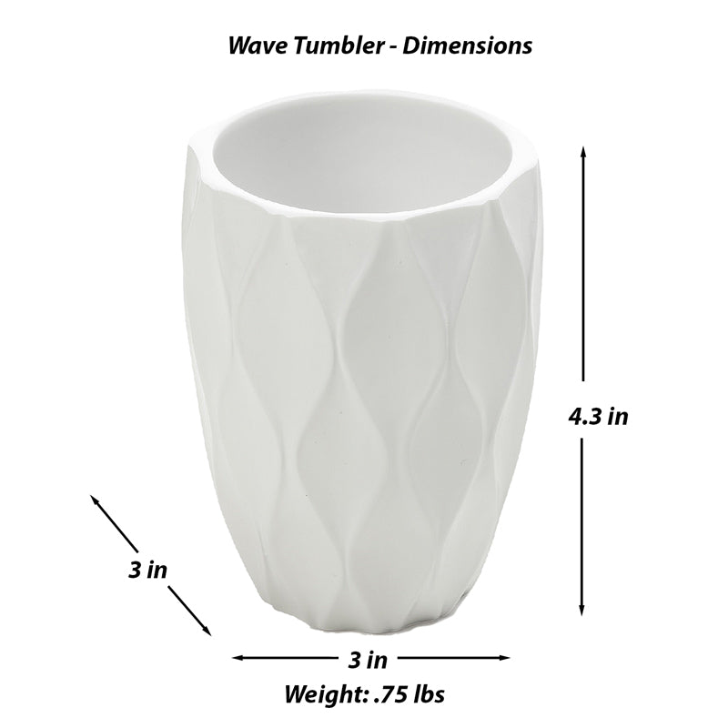 Wave Tumbler – Roselli Trading
